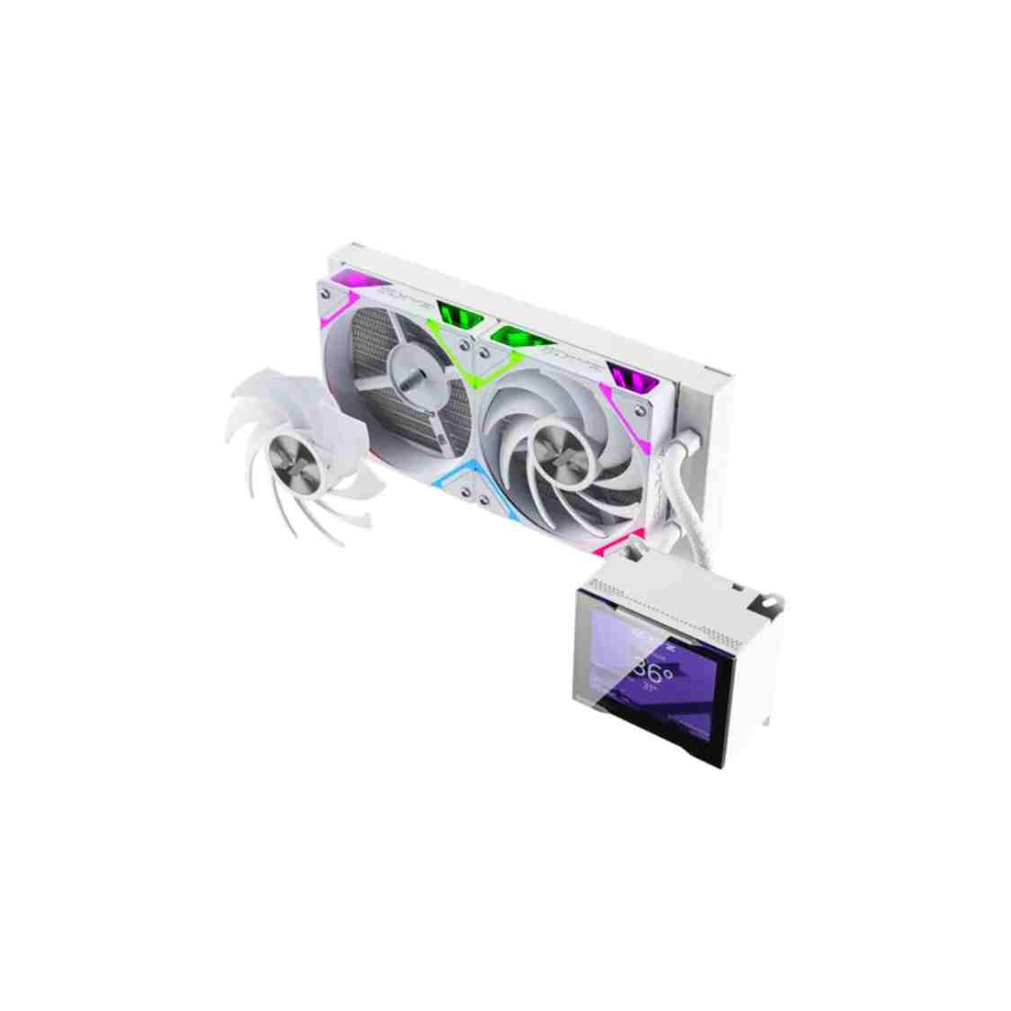 XYZ HYDROVIEW 240 AIO RGB Blanc - PC Portable